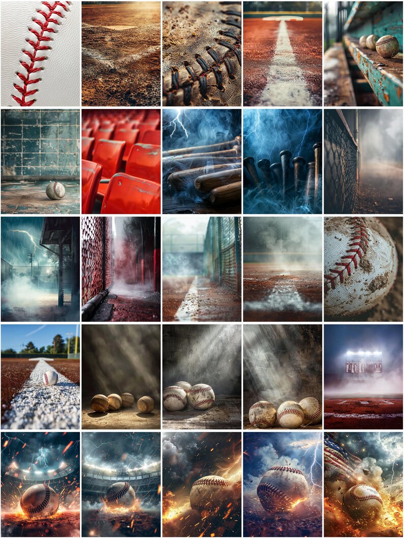 1500+ Mega Sports Digital Download Bundle, Football, Baseball ...