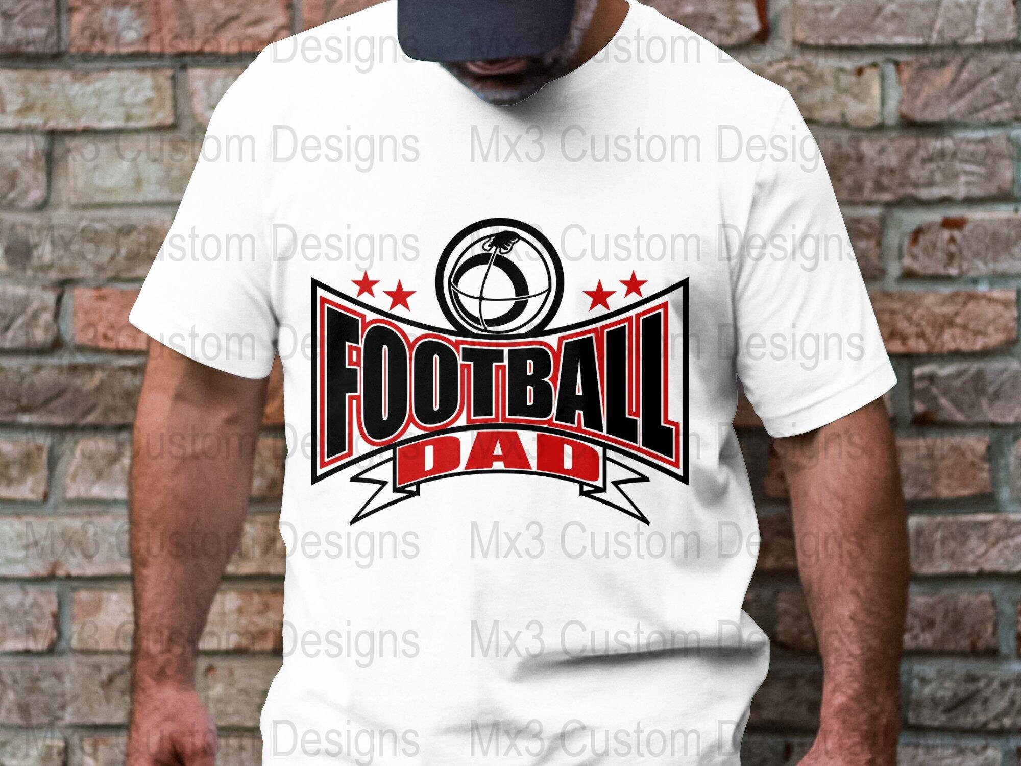 Football Dad Instant Download Cricut Silhouette Digital Cut File Game ...