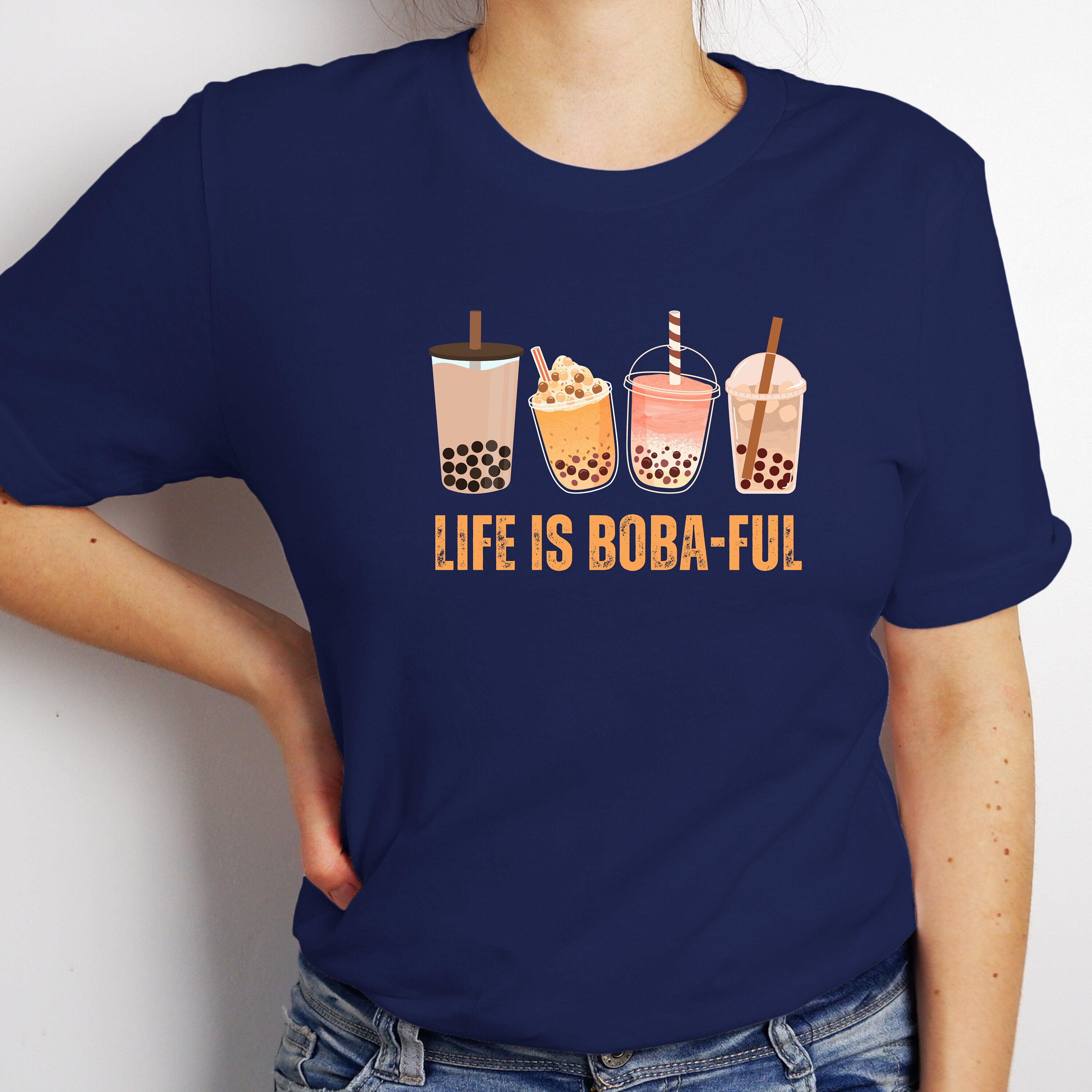 Boba Shirt for Boba Lovers Smoothie Shake Gift Tshirt Women Boba Shirt ...