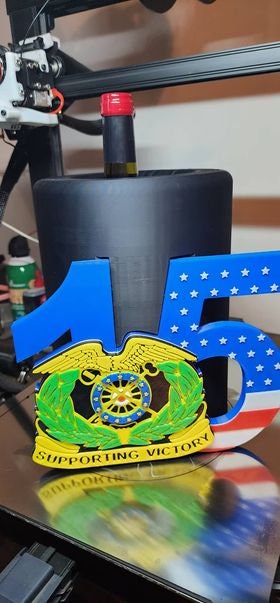 3D Printed Custom Military Unit Crest / Logo - Etsy