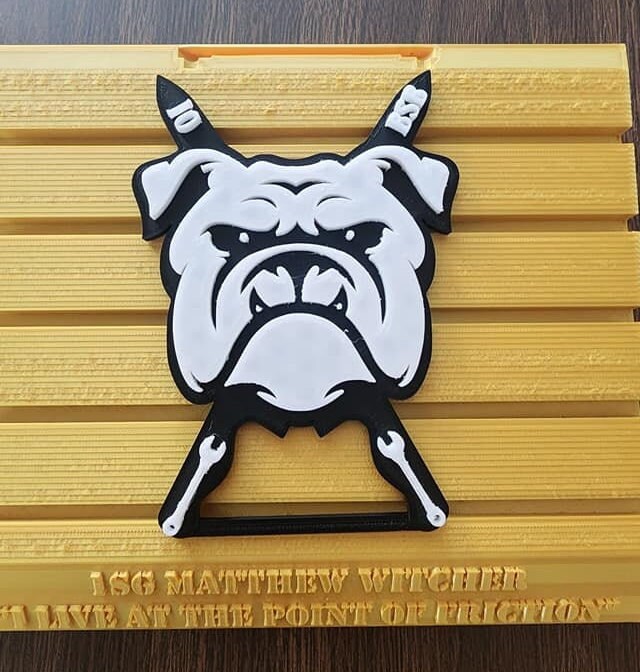 3D Printed Challenge Coins Holder, Coin Display, Military Coin - Etsy