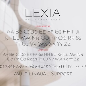 LEXIA Font, Procreate Fonts, Instagram Font, Canva Fonts, Modern Font, Logo Fonts, Wedding Fonts ...