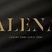 Alena Elegant Serif , Procreate Fonts, Instagram Font, Canva Fonts ...