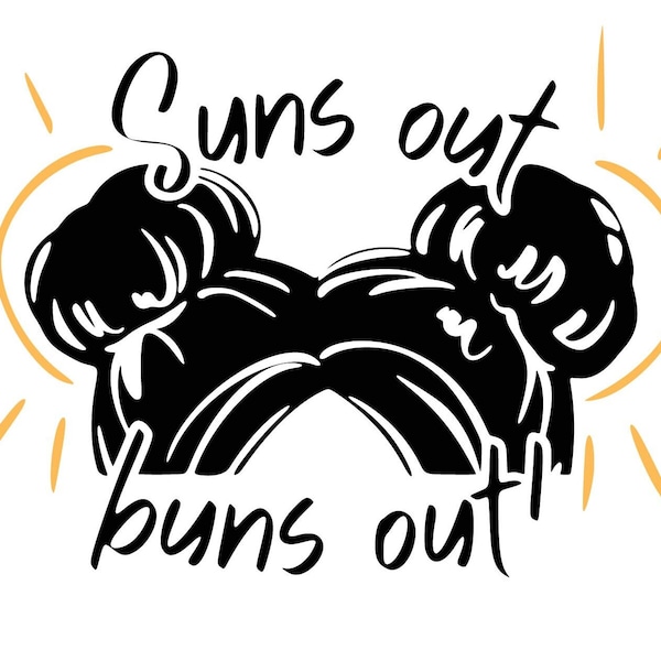 Suns Out Buns Out Png - Etsy