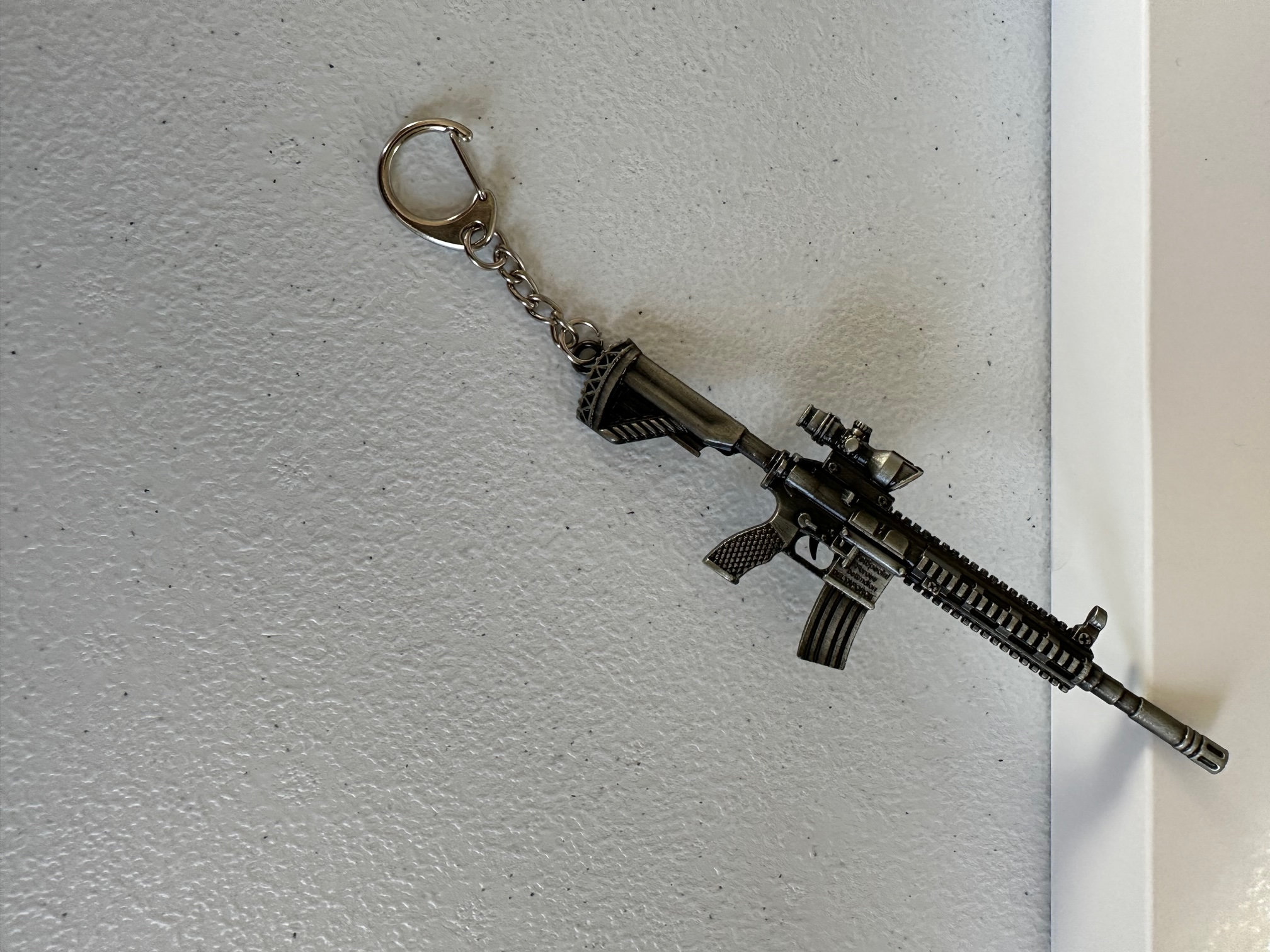 Modern Rifle Keychain AR15 - Etsy