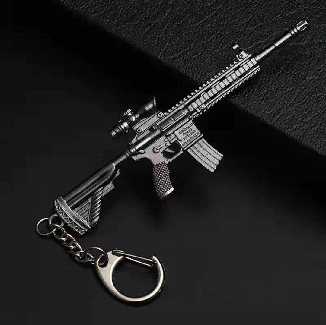 Modern Rifle Keychain - AR15 - Etsy