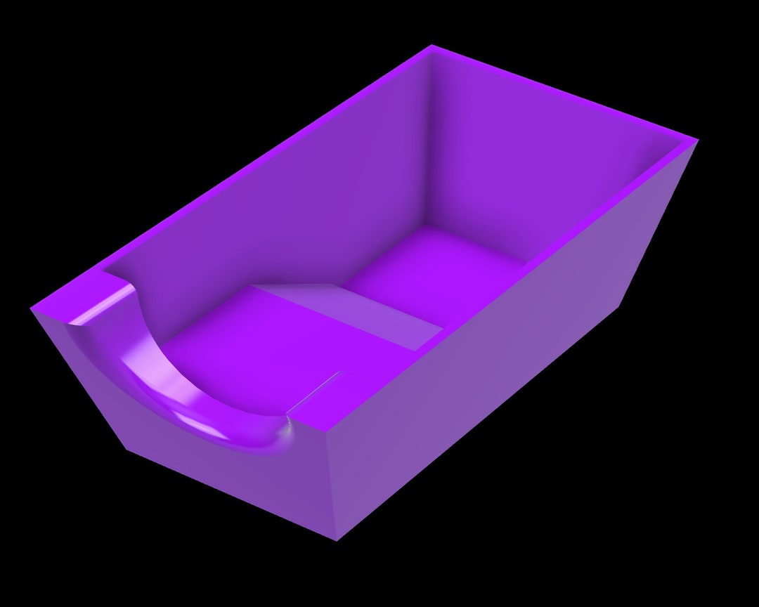 Dip-in-style: Dip Tray for Powder Manicure | STL Digital File for 3D ...