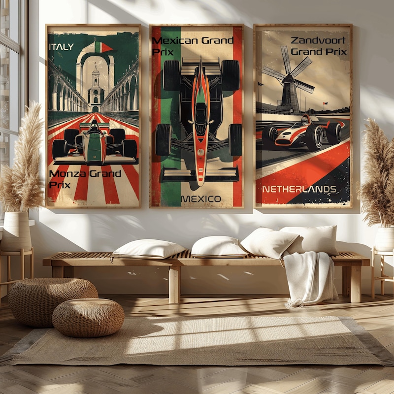Formula 1 Room Decor - Etsy