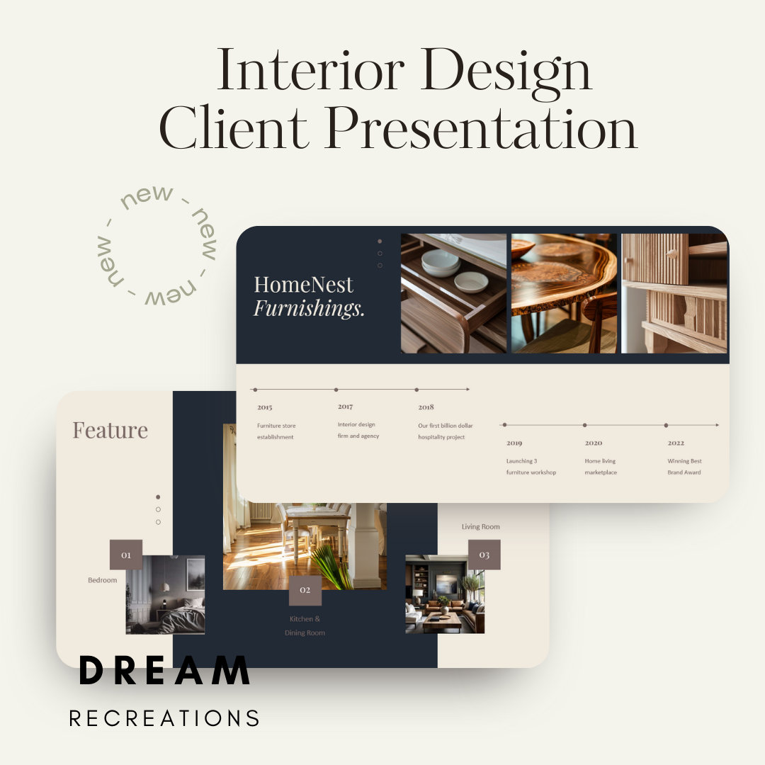 Furniture Shop Interior Design Presentation Interior Design Project ...