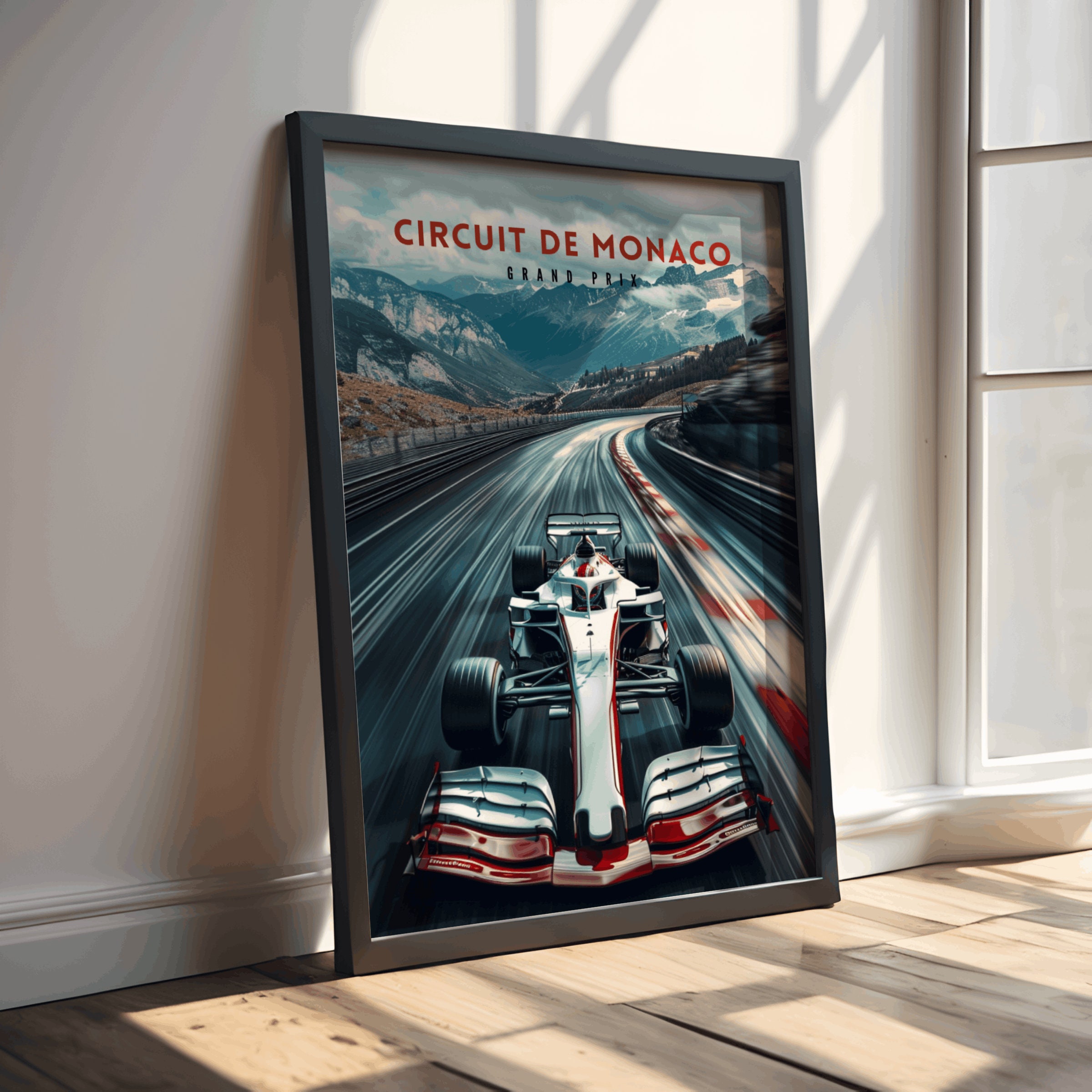 F1 Poster Set of 3, Formula 1 Wall Art, F1 Poster, F1 Print, F1 Poster ...