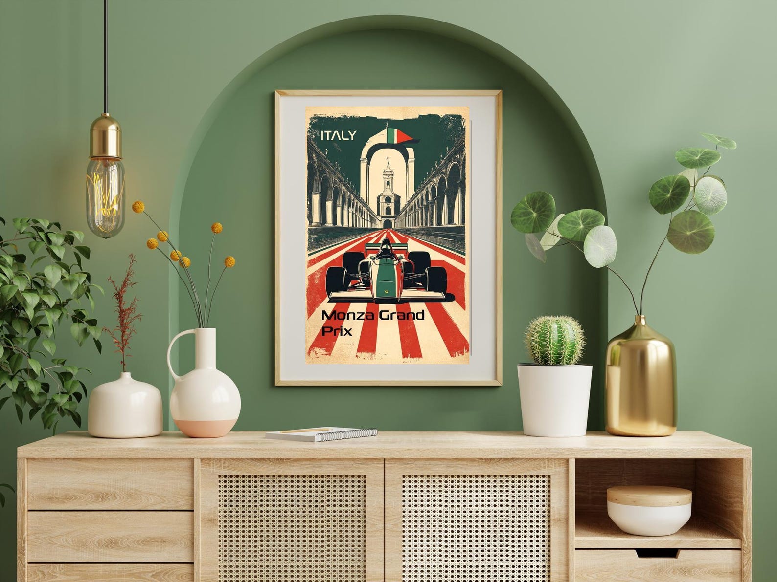 F1 Poster Set of 3, Formula 1 Wall Art, F1 Poster Italy, Mexico ...