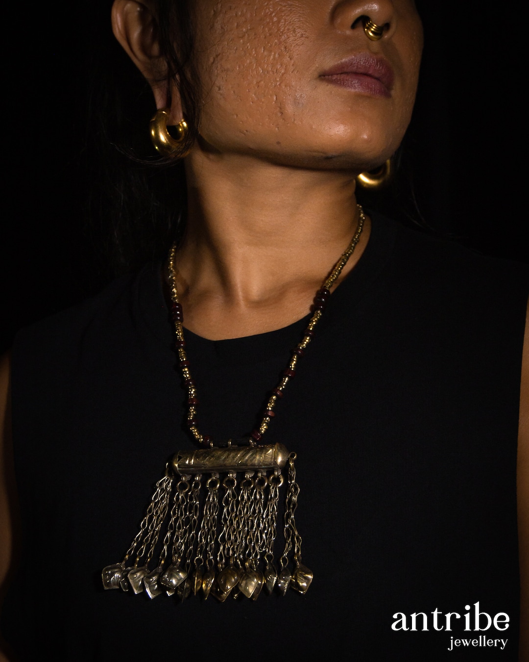 Kuchi Tribe Tribal Jewellery Jewelry Handmade Necklace Choker Husna ...