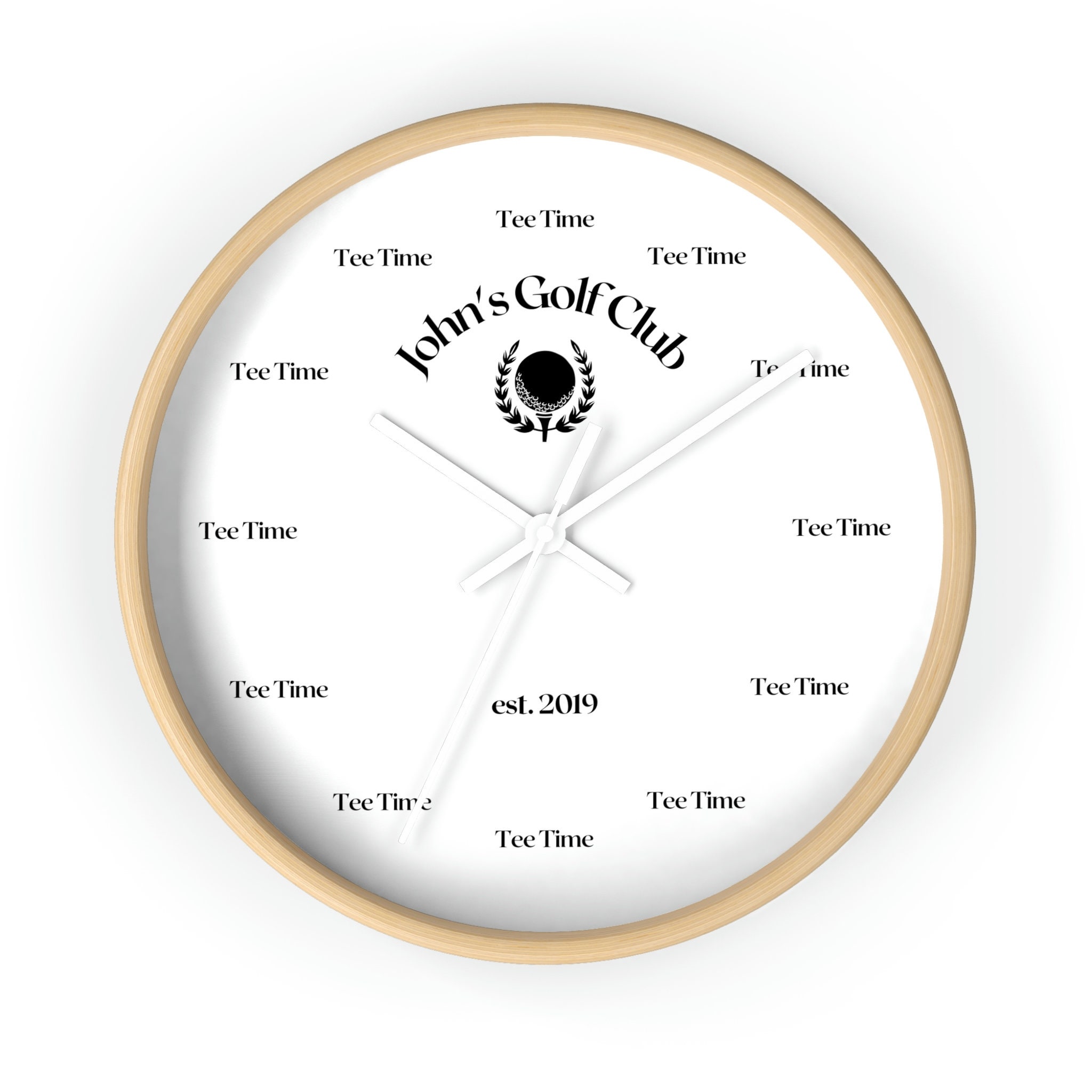 Custom Golf Wall Clock 10" - Etsy