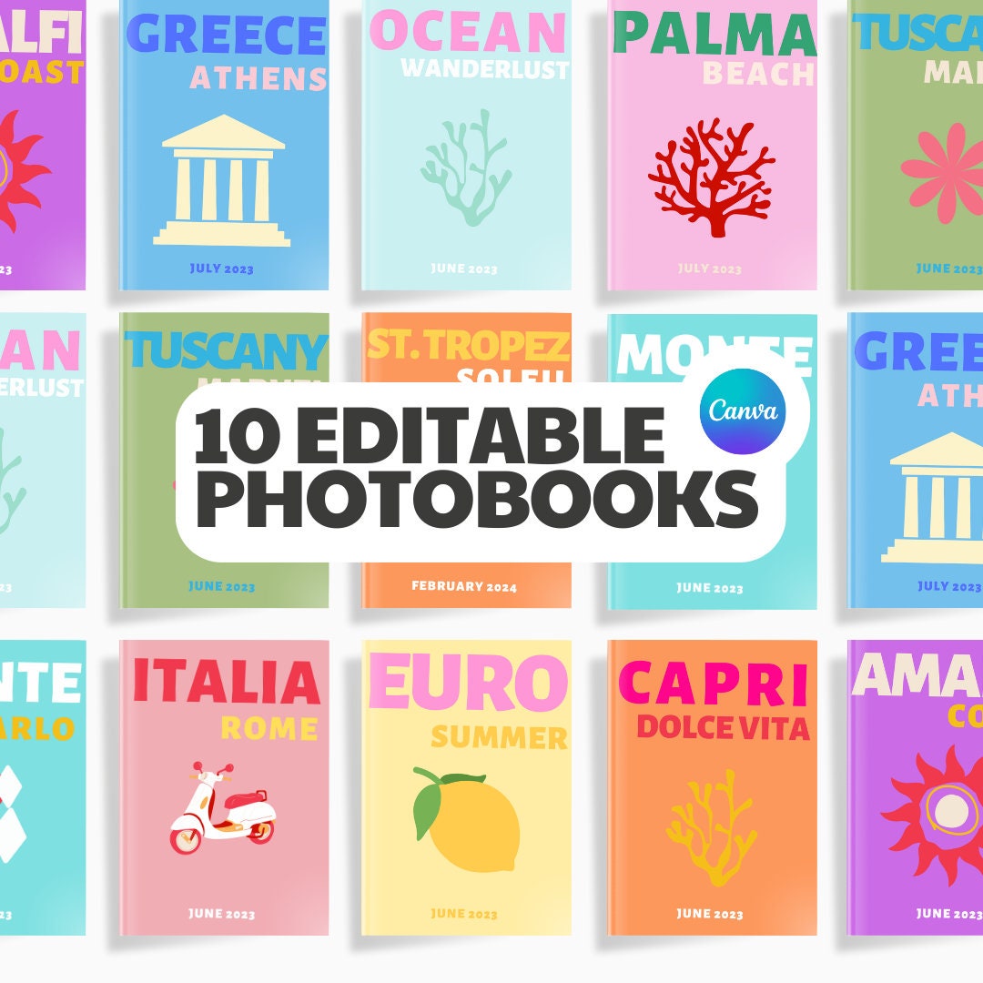 10 Personalized Assouline Photo Book Album Cover Design Canva Create ...