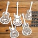 Filigree Guitars SVG Cut Files (svg Dxf Png Eps Jpeg) Silhouette ...