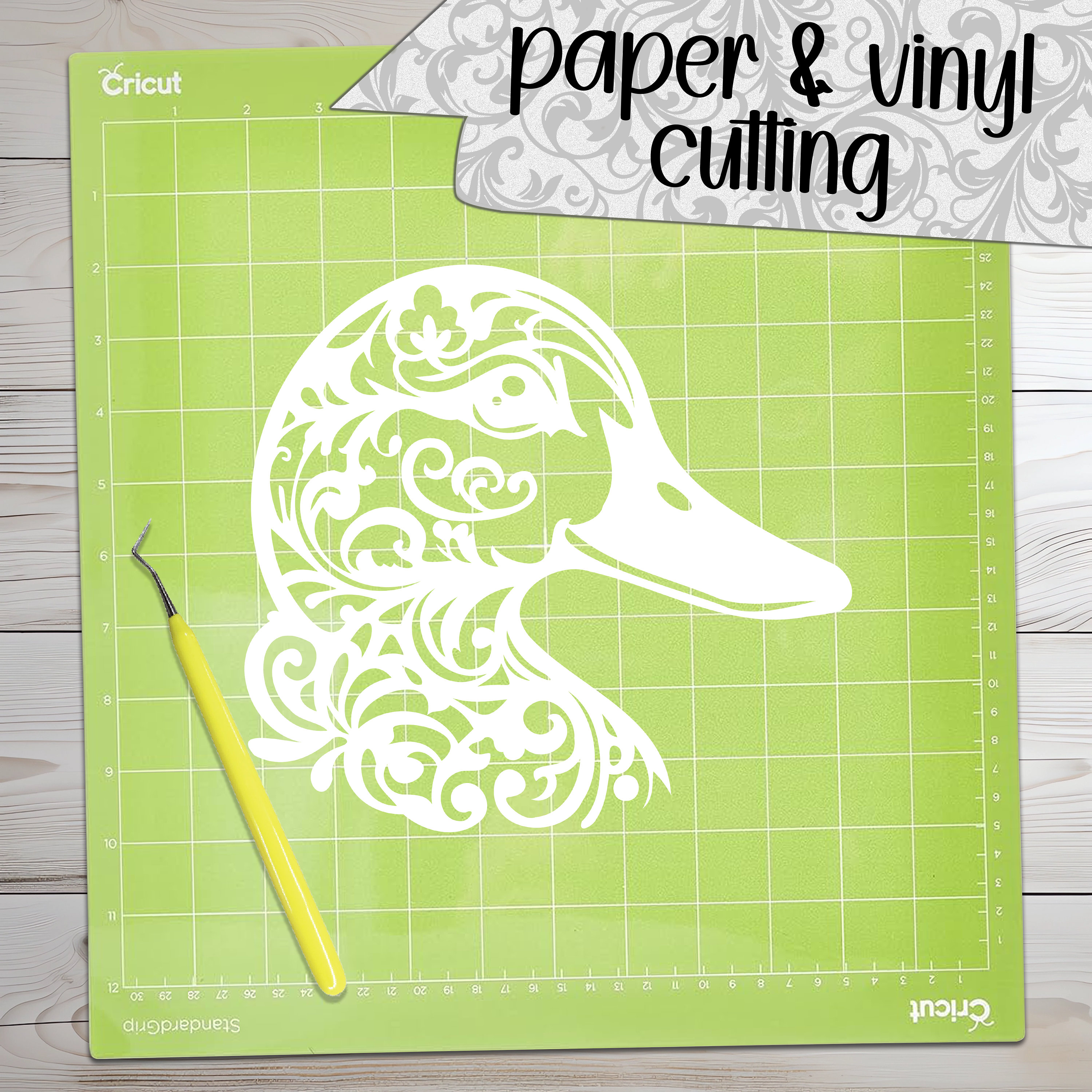 Fanciest Ducks SVG Cut Files (svg Dxf Png Eps Jpg) Silhouette & Cricut ...