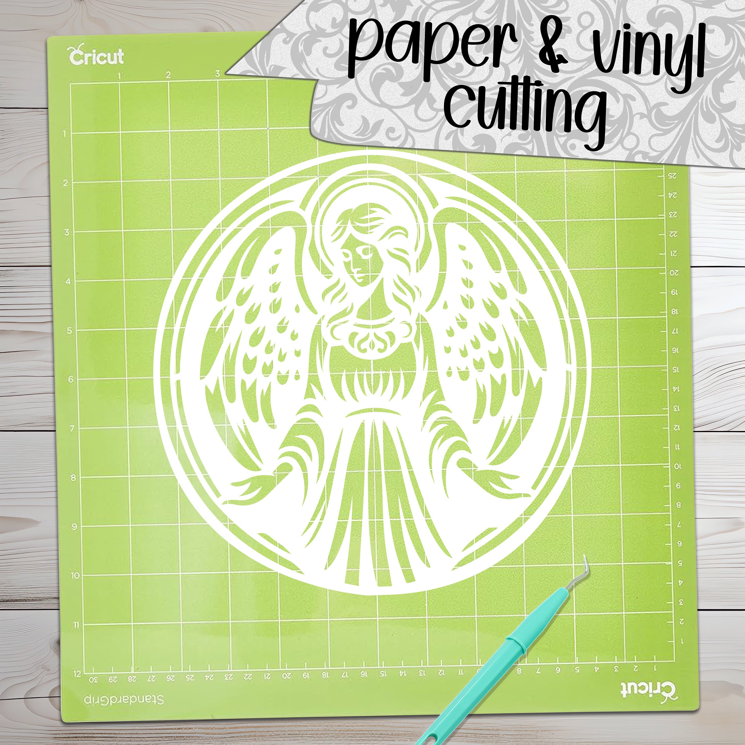 Angels SVG Cut Files svg Dxf Png Eps Silhouette & Cricut, Digital ...