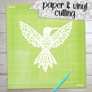 Hummingbird Filigree SVG Cut Files (svg Dxf Png Eps Jpeg) Silhouette ...