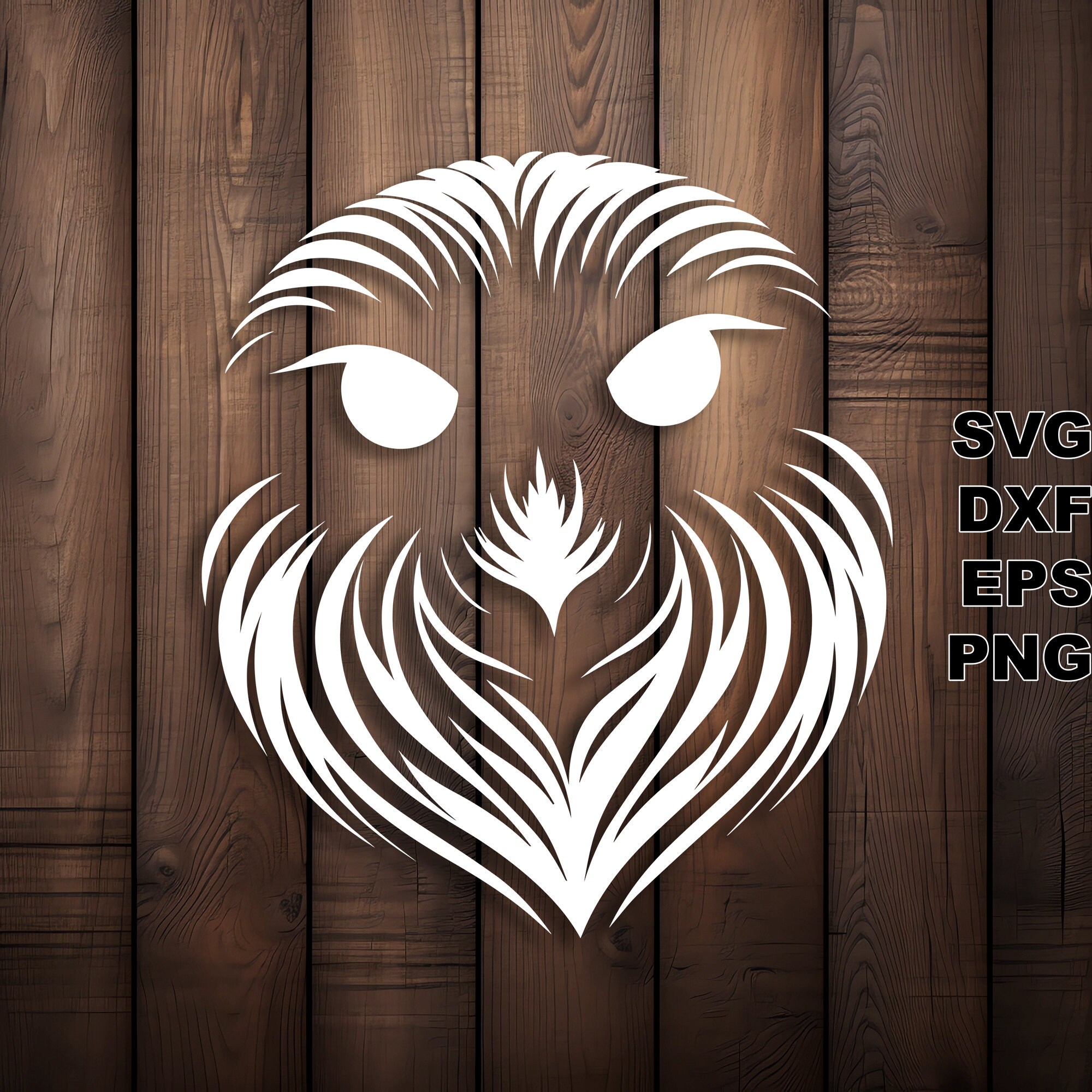 Owl SVG Cut Files svg Dxf Png Eps Vinyl and Paper Cut, CNC, Laser Cut ...