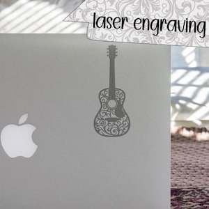 Filigree Guitars SVG Cut Files (svg Dxf Png Eps Jpeg) Silhouette ...