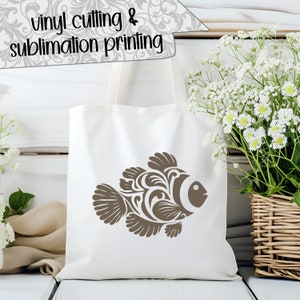 Fish SVG Cut Files (svg Dxf Png Eps Jpg) Silhouette & Cricut ...