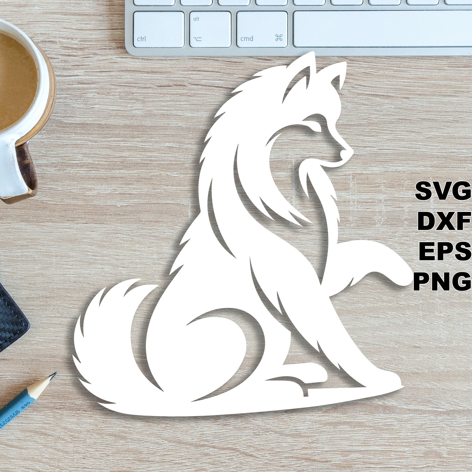 Pomsky SVG Cut Files svg Dxf Png Eps Silhouette & Cricut, Digital ...