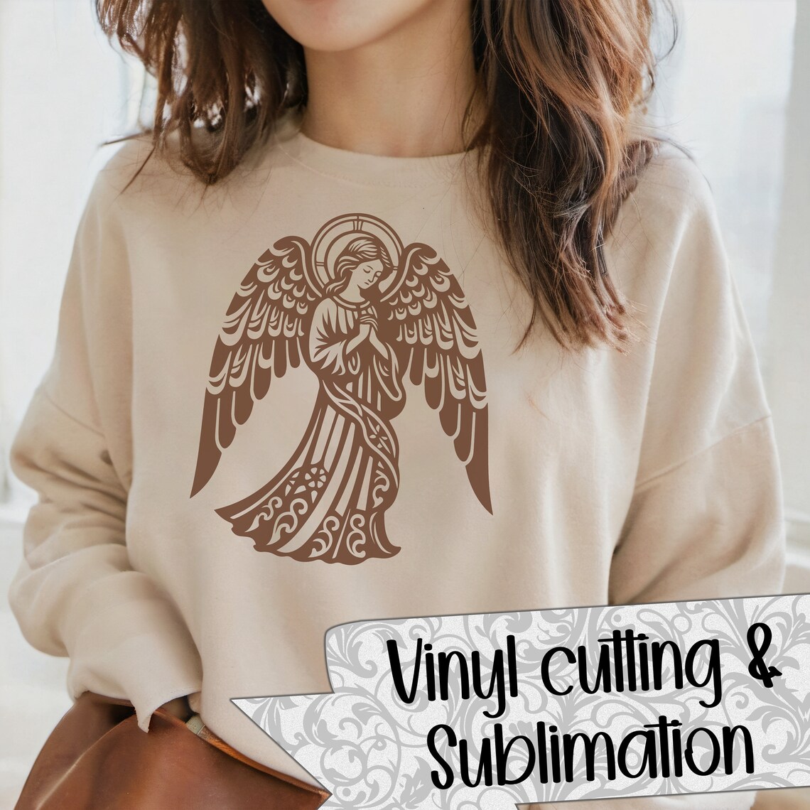 Angels SVG Cut Files (svg Dxf Png Eps) Silhouette & Cricut, Digital ...