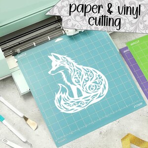 Filigree Fox SVG Cut Files (svg Dxf Png Eps Jpeg) Silhouette & Cricut ...