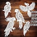 Multilayer Parrot Laser Cut File 3D Layered Parrot Paper Cut File SVG ...