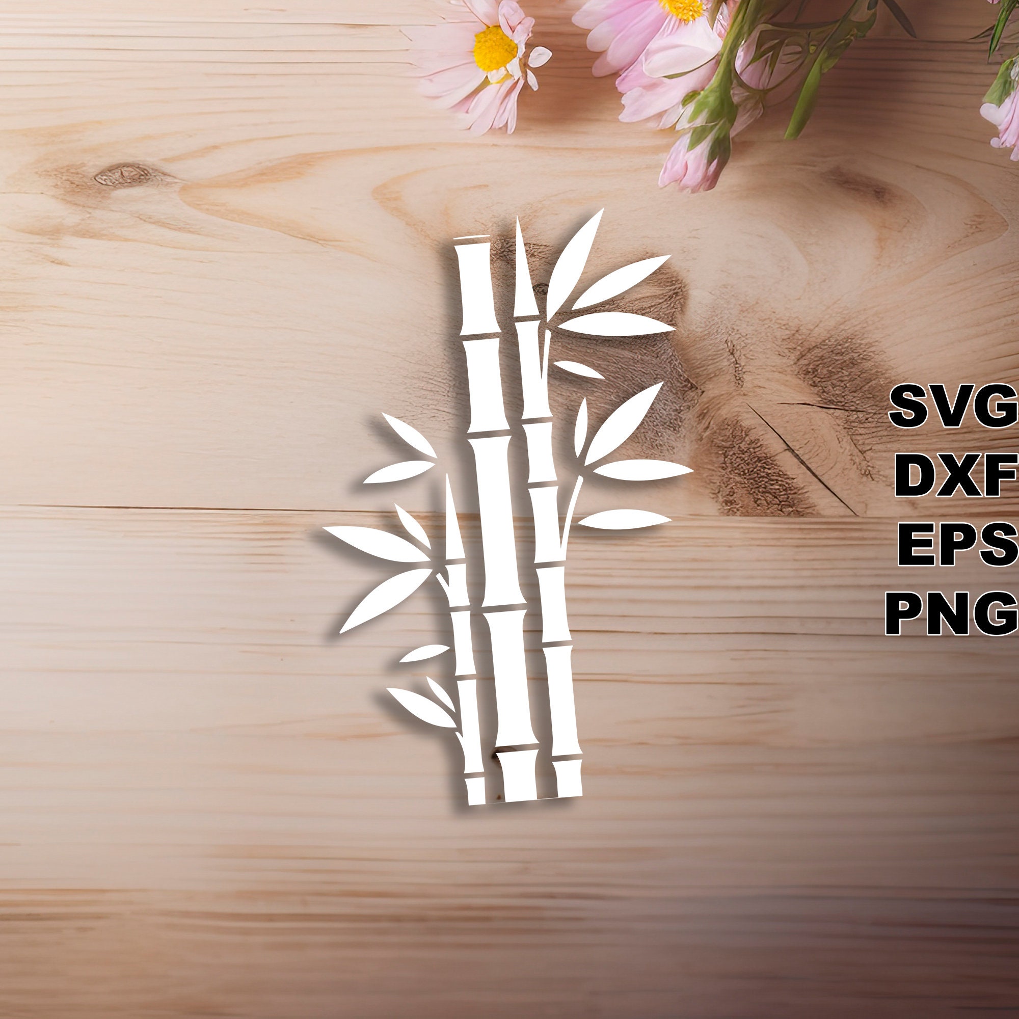 Chinese Flora SVG Cut Files svg Dxf Png Eps Vinyl and Paper Cut, CNC ...