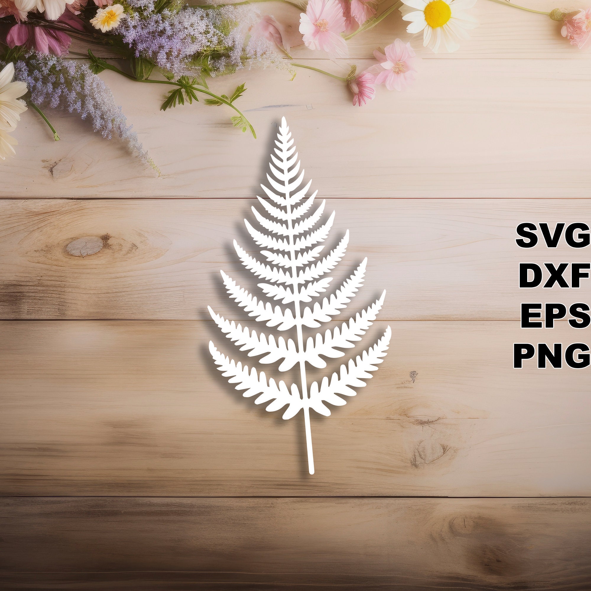 PNW Flora SVG Cut Files (svg Dxf Png Eps) Vinyl and Paper Cut, CNC ...