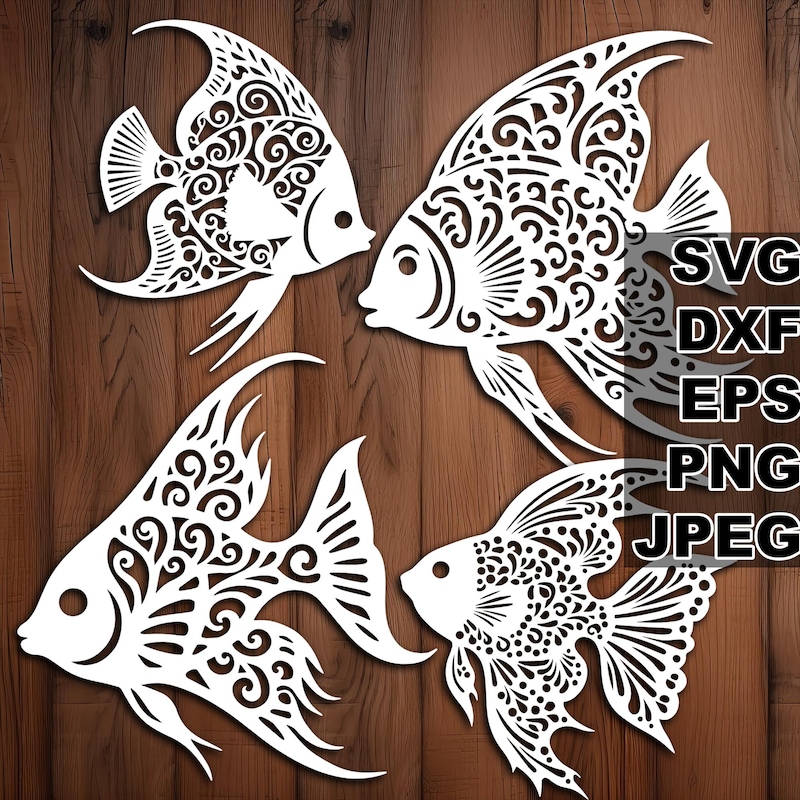 Angelfish Wall Art - Etsy