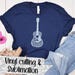 Filigree Guitars SVG Cut Files (svg Dxf Png Eps Jpeg) Silhouette ...