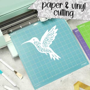 Hummingbird Filigree SVG Cut Files (svg Dxf Png Eps Jpeg) Silhouette ...
