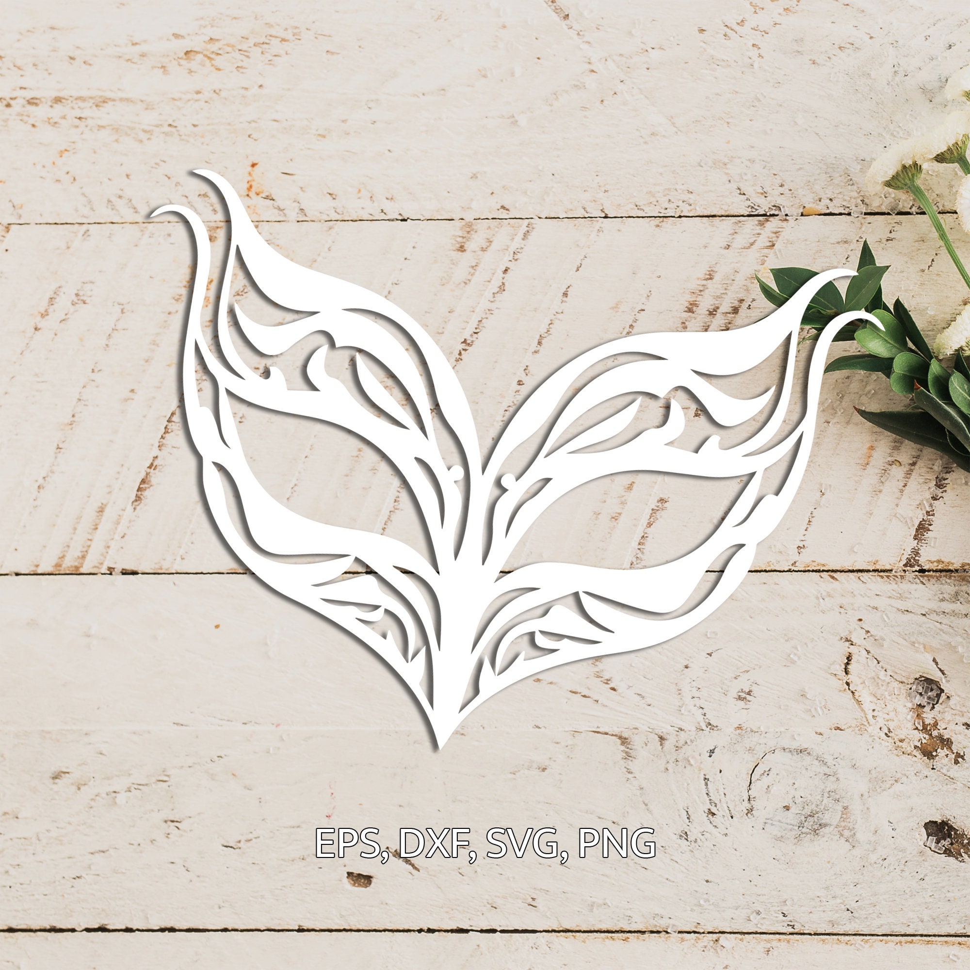 Masquerade SVG Cut Files svg Dxf Png Eps Silhouette & Cricut, Digital ...