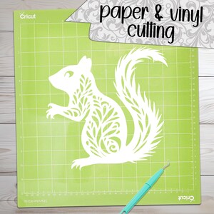 Chipmunk SVG Cut Files (svg Dxf Png Eps Jpeg) Silhouette & Cricut ...