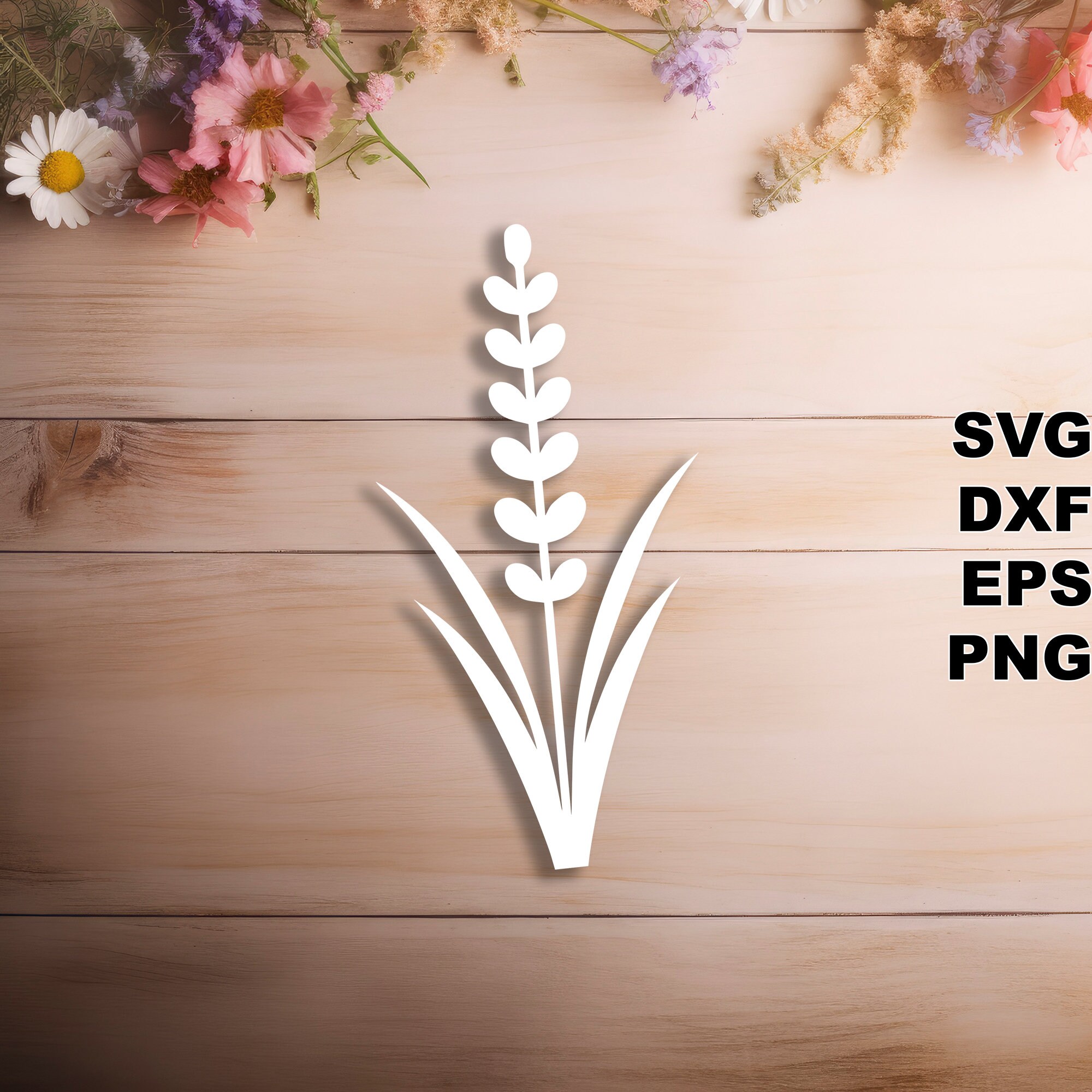 Spanish Flora SVG Cut Files svg Dxf Png Eps Vinyl and Paper Cut, CNC ...