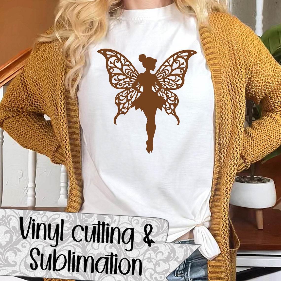 Filigree Fairies SVG Cut Files (svg Dxf Png Eps Jpeg) Silhouette ...