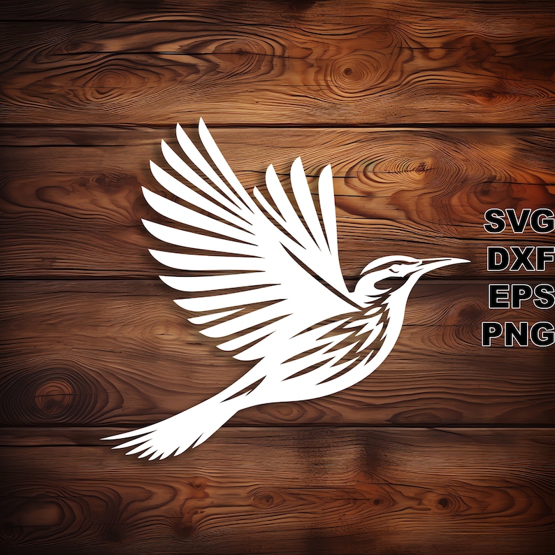 Birds of the West - SVG Cut Files (svg Dxf Png Eps) Vinyl and Paper Cut ...