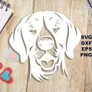 Shorthaired Pointer Dog SVG Cut Files svg Dxf Png Eps Silhouette ...