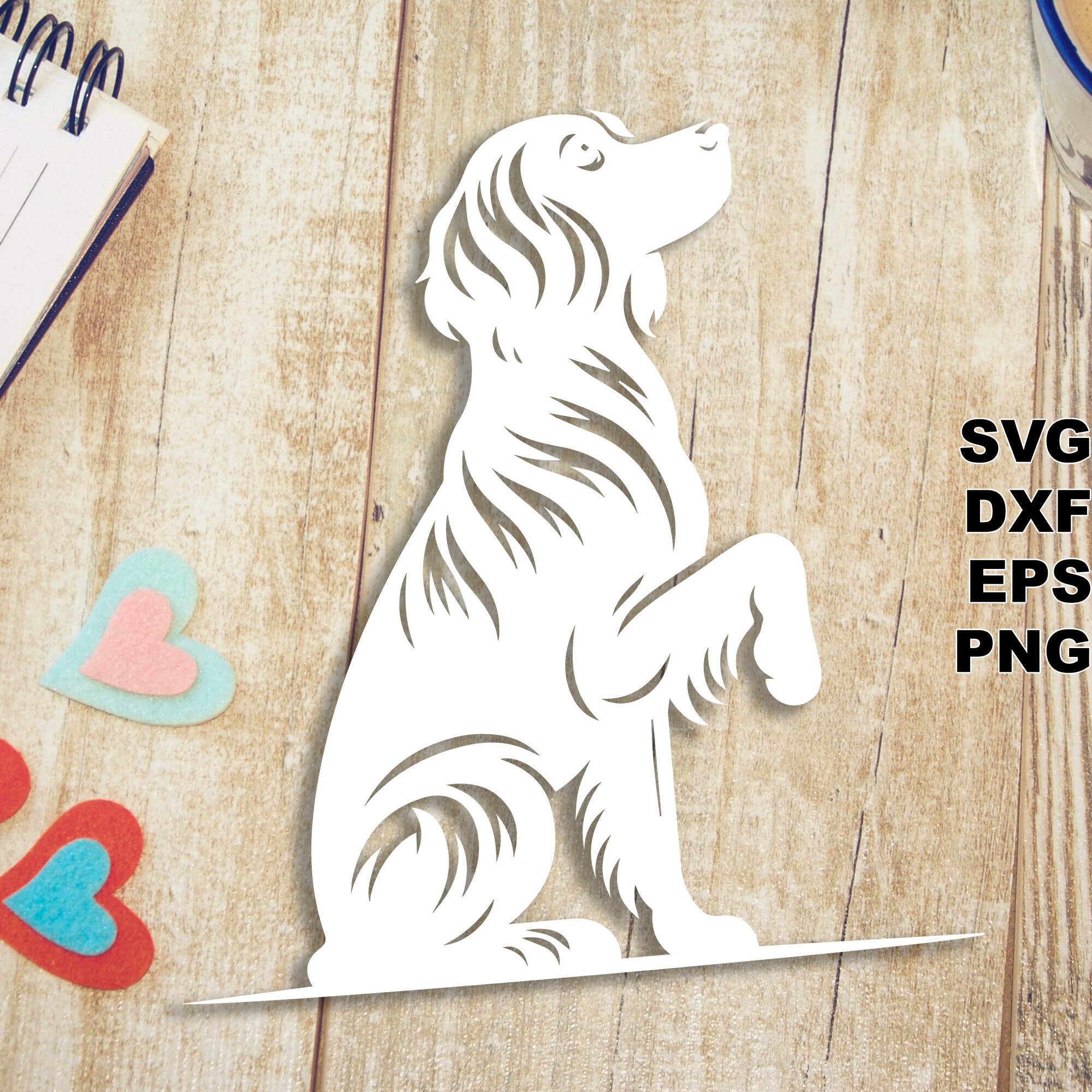 Boykin Spaniel SVG Cut Files svg Dxf Png Eps Silhouette & Cricut ...