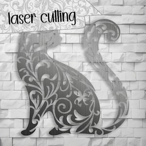 Fanciest Cats SVG Cut Files (svg Dxf Png Eps Jpg) Silhouette & Cricut ...