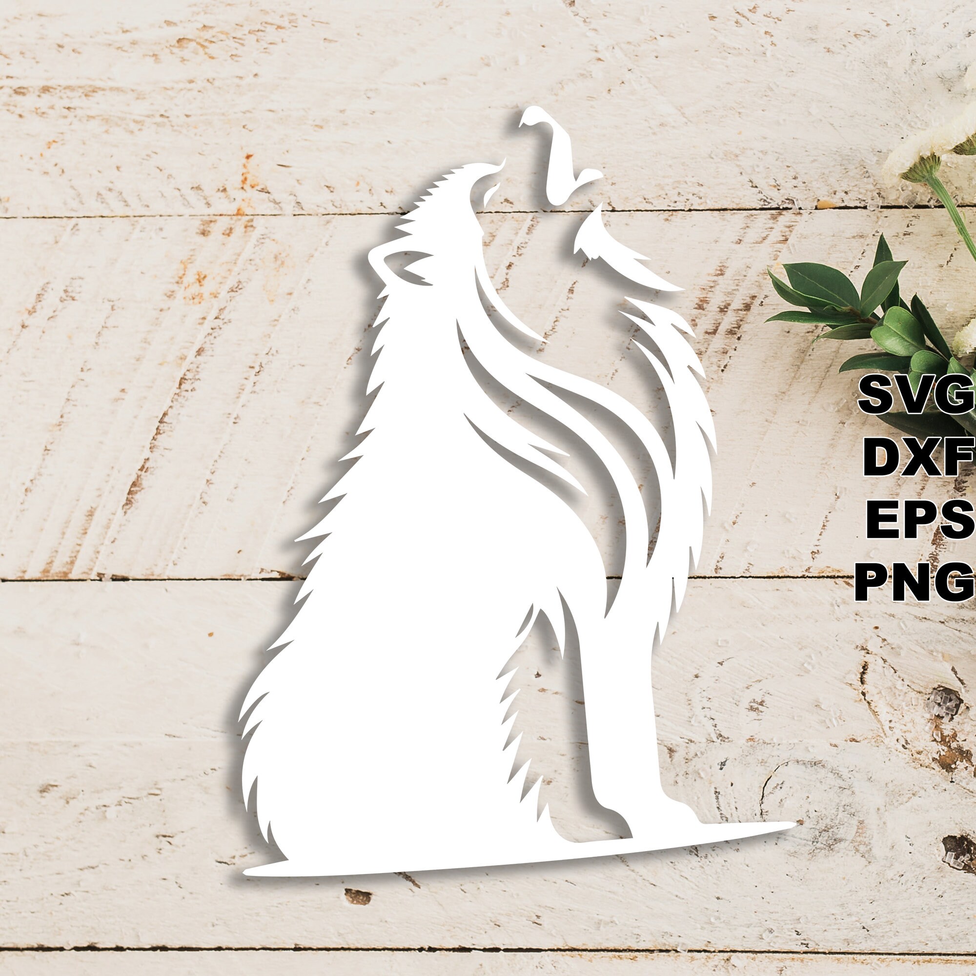 Samoyed SVG Cut Files svg Dxf Png Eps Silhouette & Cricut, Digital ...