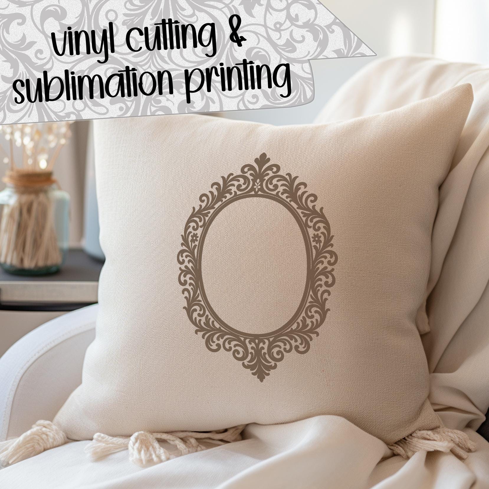 Filigree Frames SVG Cut Files (svg Dxf Png Eps Jpeg) Silhouette ...