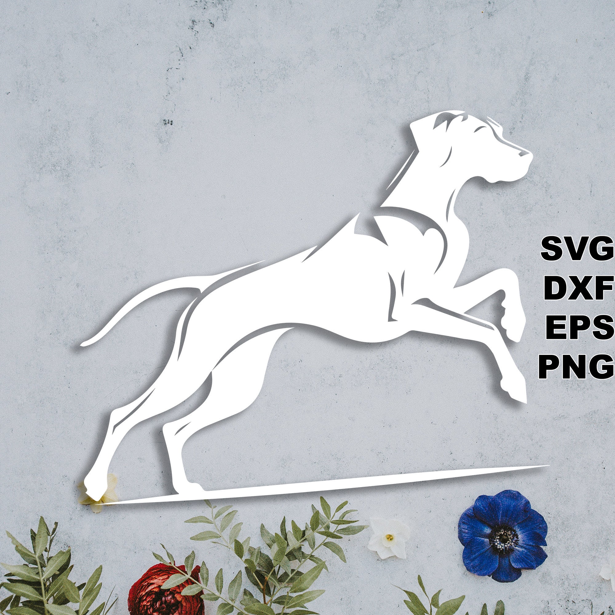 Rhodesian Ridgeback SVG Cut Files svg Dxf Png Eps Silhouette & Cricut ...