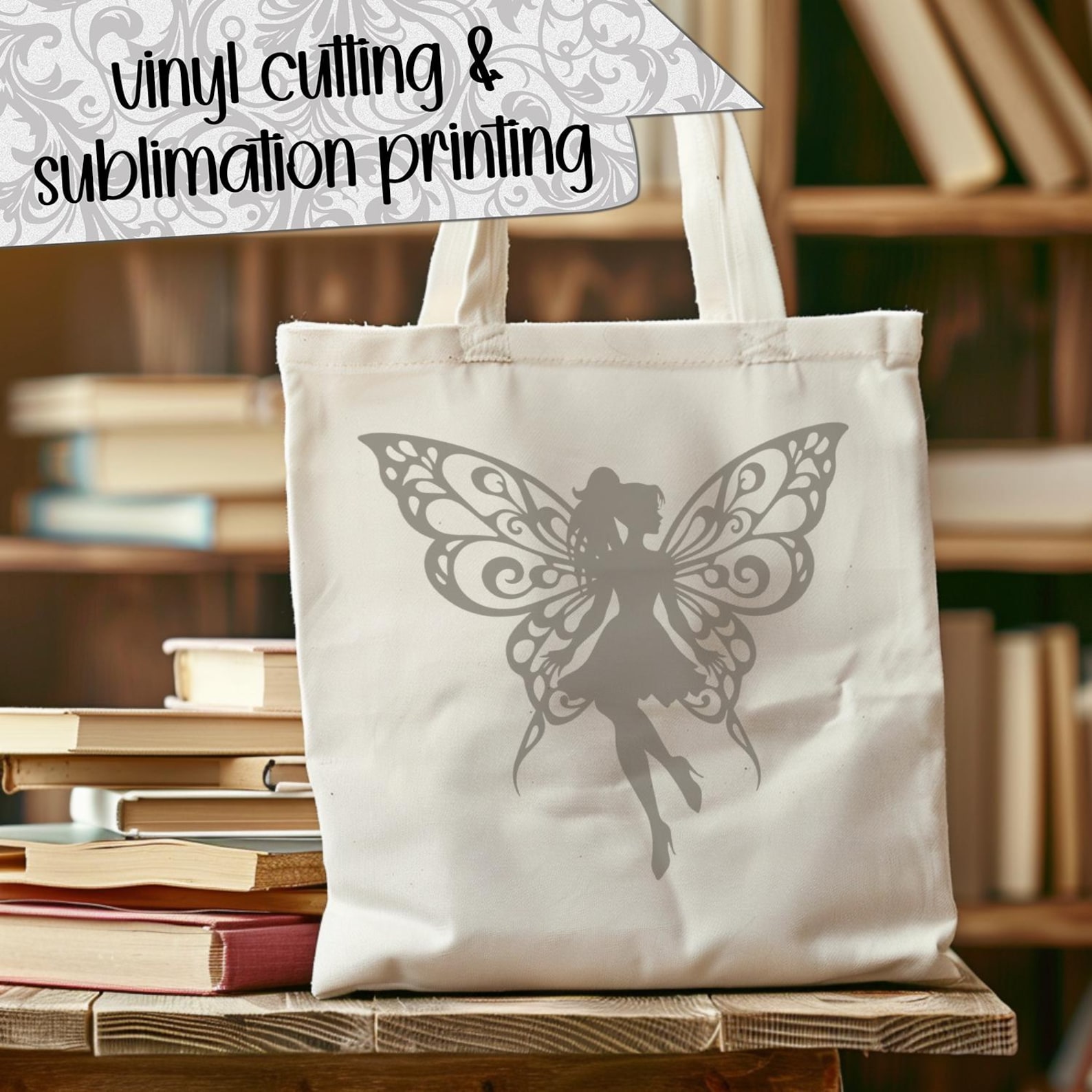Filigree Fairies SVG Cut Files (svg Dxf Png Eps Jpeg) Silhouette ...
