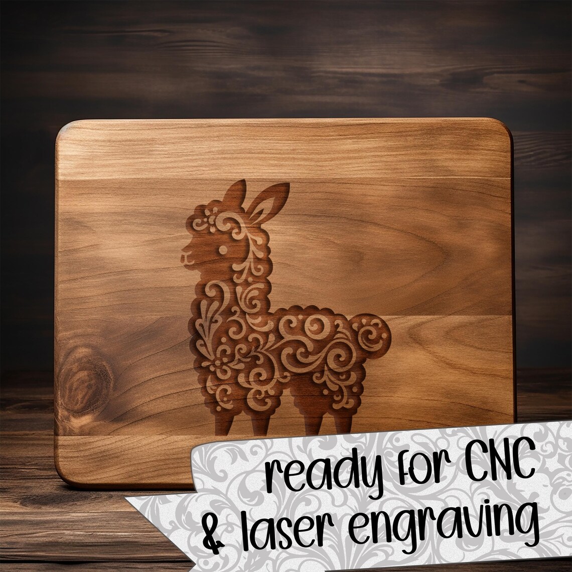 Alpaca SVG Cut Files (svg Dxf Png Eps Jpeg) Silhouette & Cricut ...