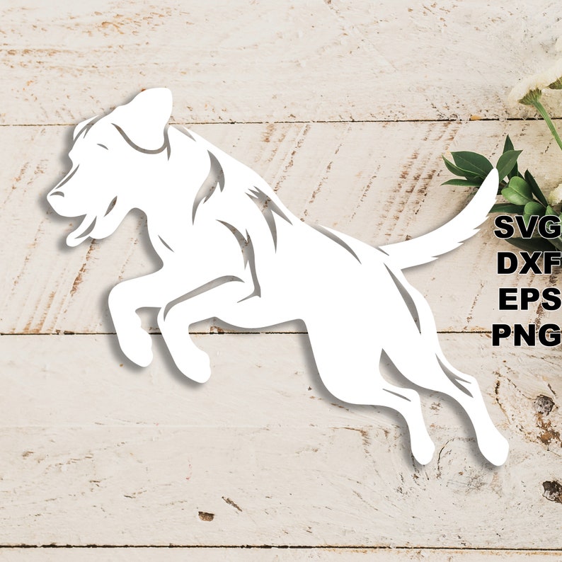 Labrador Retriever SVG Cut Files svg Dxf Png Eps Silhouette & Cricut ...