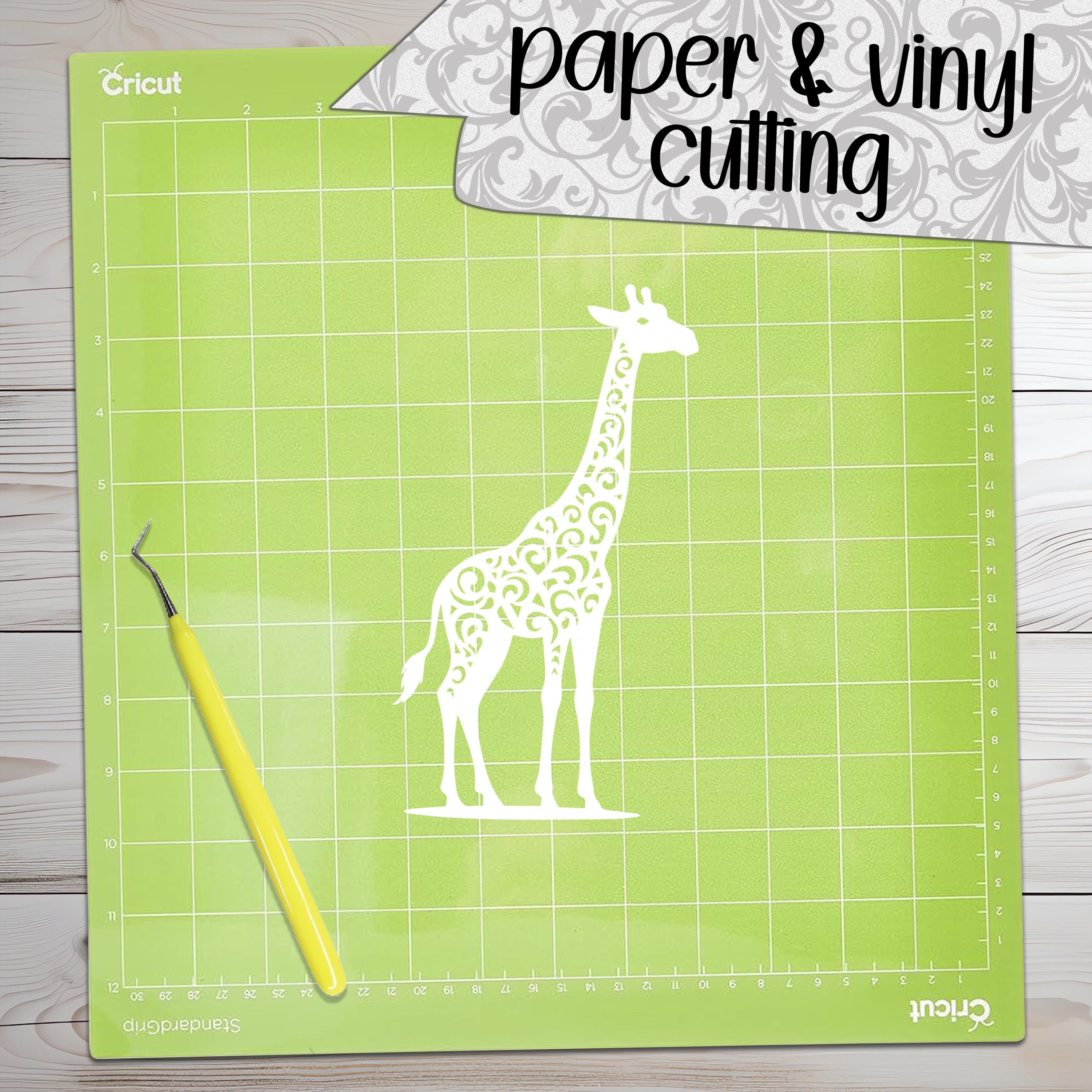Filigree Giraffe SVG Cut Files (svg Dxf Png Eps Jpeg) Silhouette ...