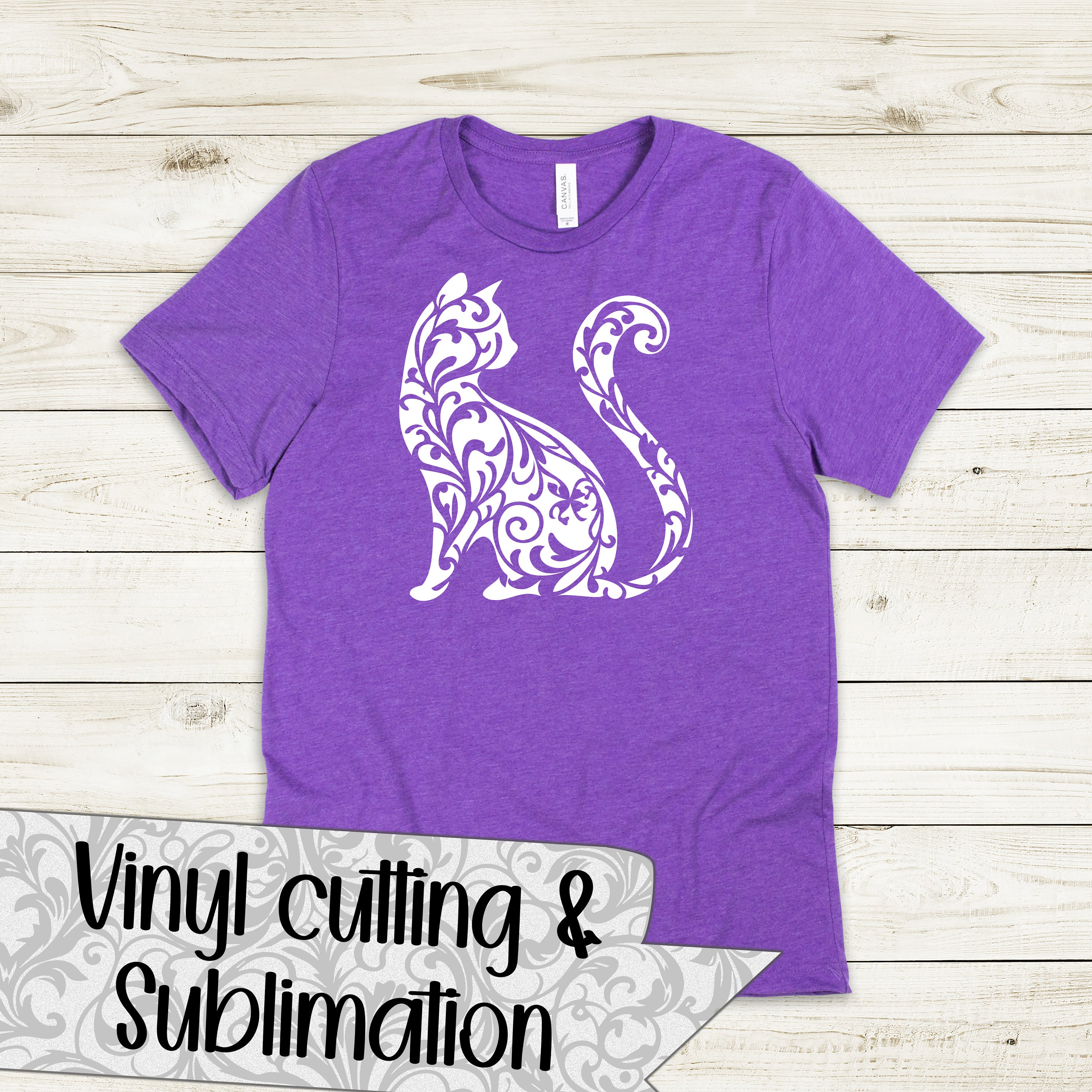 Fanciest Cats SVG Cut Files (svg Dxf Png Eps Jpg) Silhouette & Cricut ...